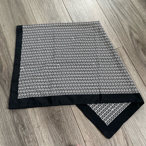 Fendi | Accessories | Fendi Silk Scarf | Poshmark